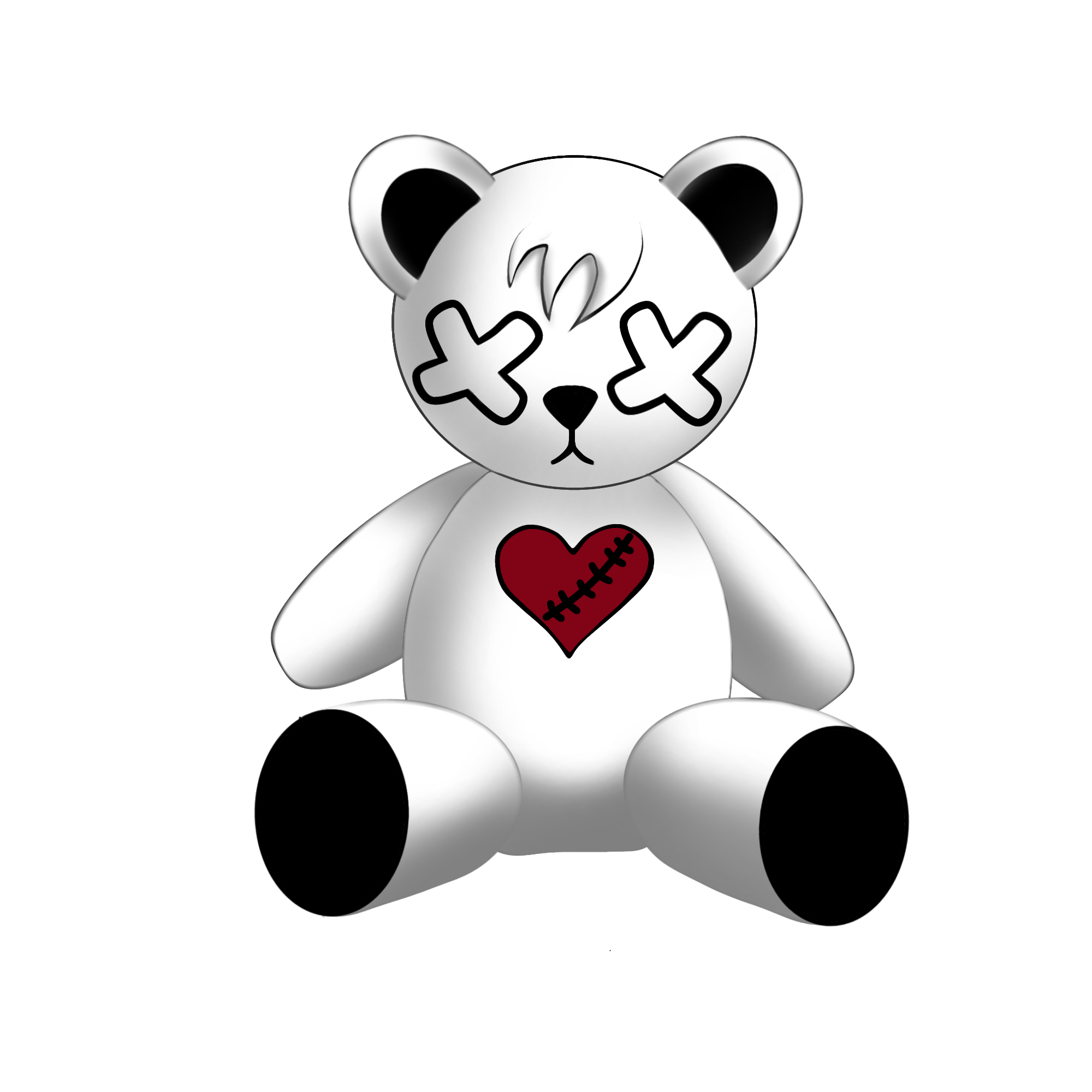 Gothic Teddy - ibisPaint