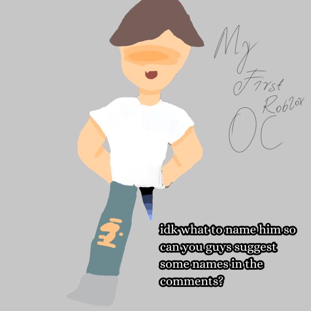 first roblox OC - ibisPaint