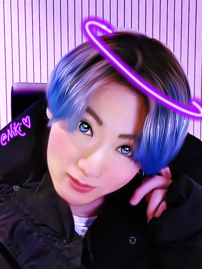 Saranghaeyo Jungkook 💜 ibispaint JJK - ibisPaint