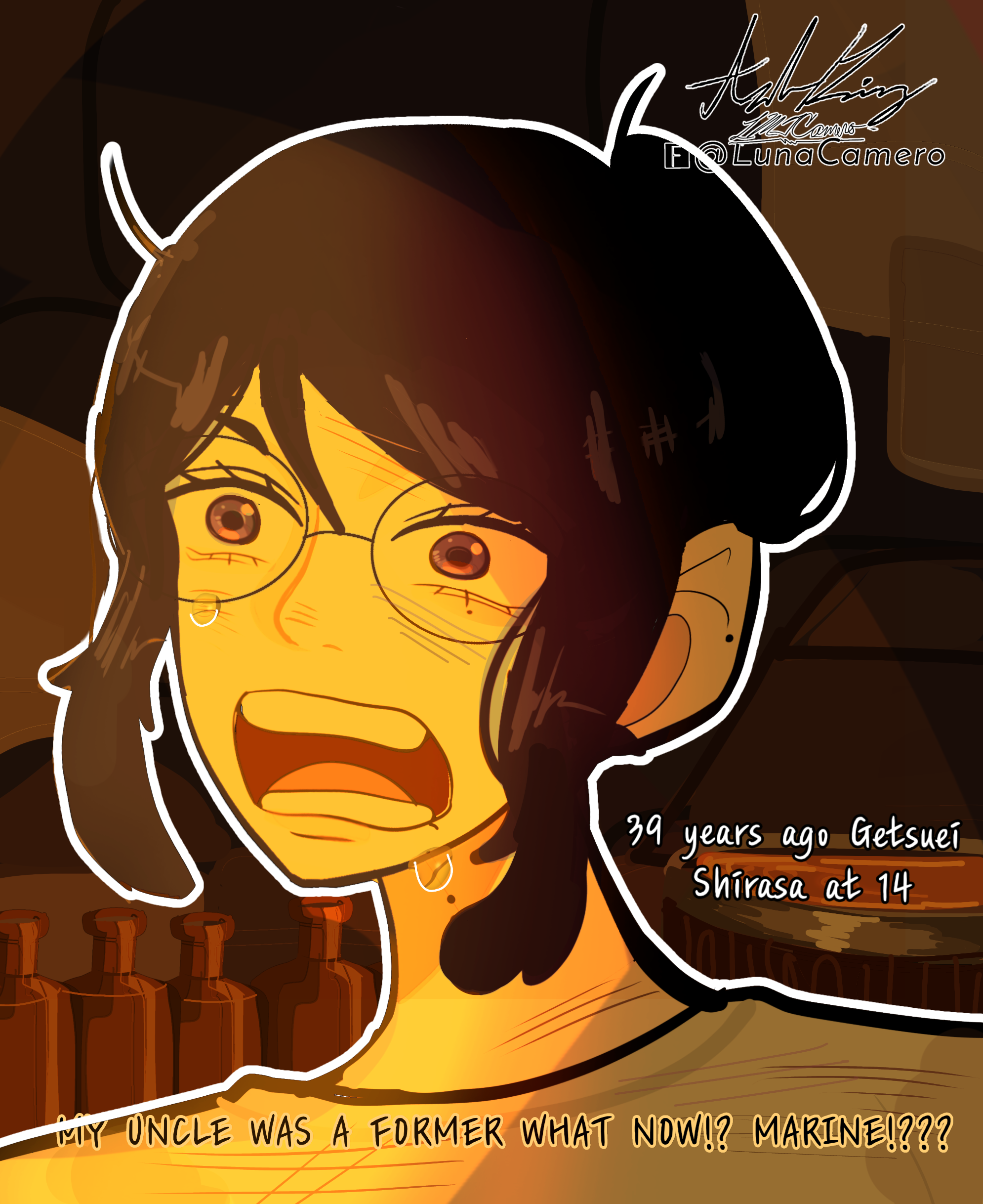 One Piece OC fake scene - ibisPaint