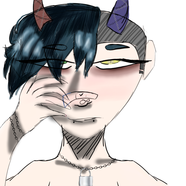 中の悪魔 (Devil inside) - ibisPaint