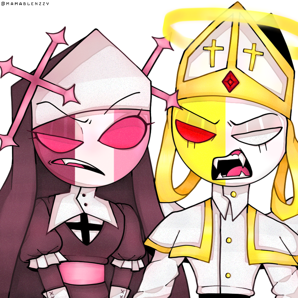 Sarv & Vatican City - Countryhumans fnf - ibisPaint