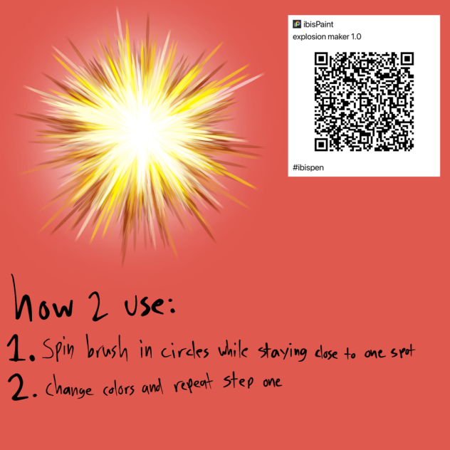 EXPLOSION MAKER 1.0 💥 - ibisPaint