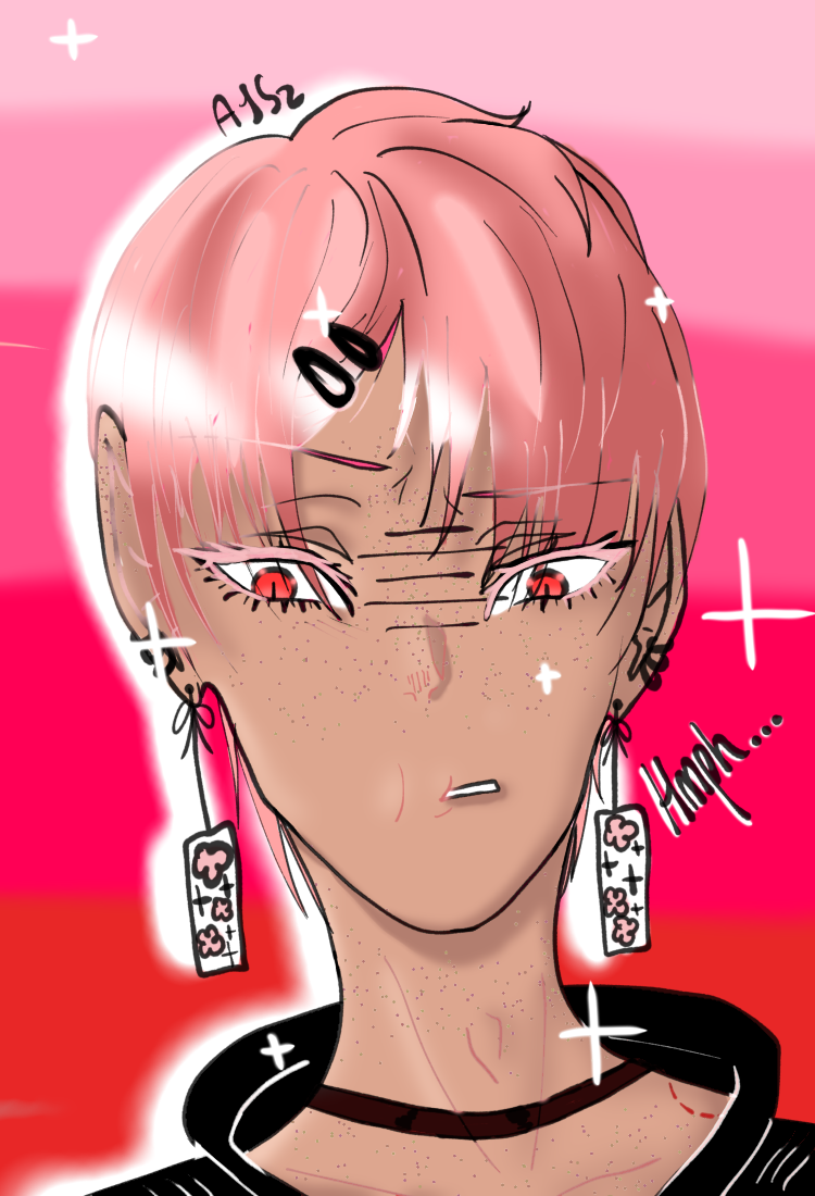 Angry boy - ibisPaint