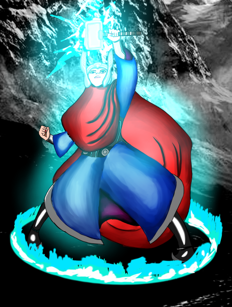 thor versi gadis berhijab - ibisPaint