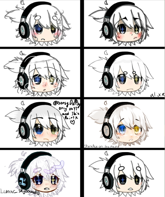 oc challenge. editing-remake - ibisPaint