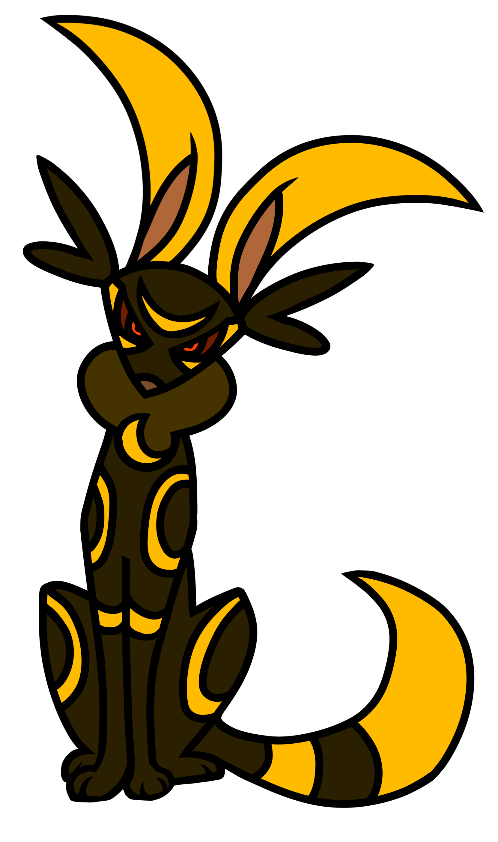 Umbreon Redesign - ibisPaint