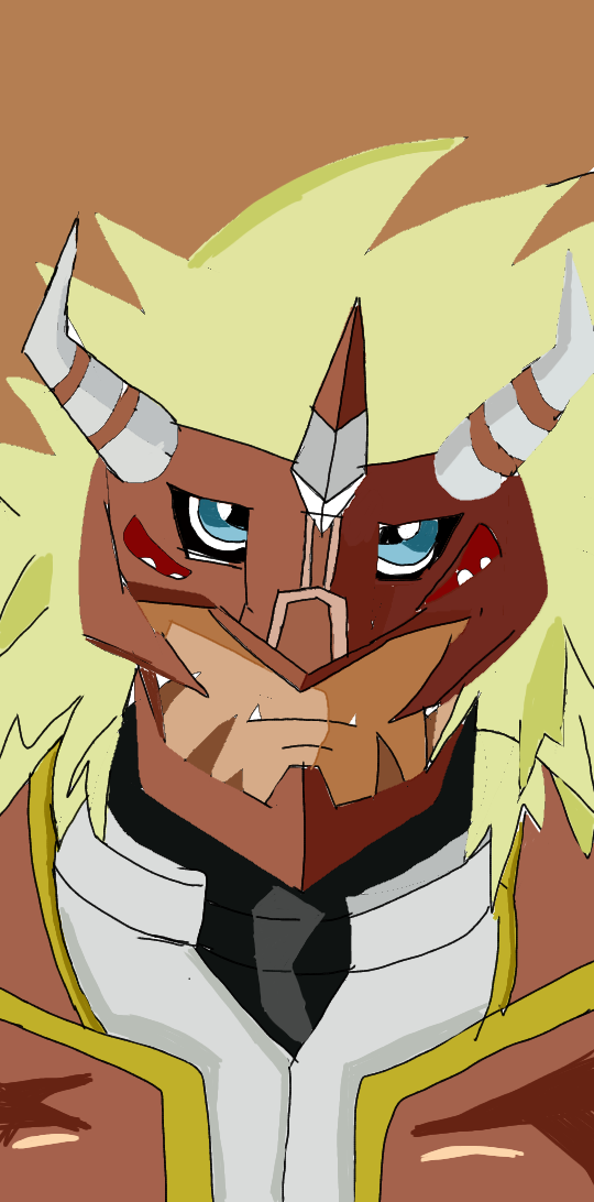 Agunimon fan art digimon frontier - ibisPaint