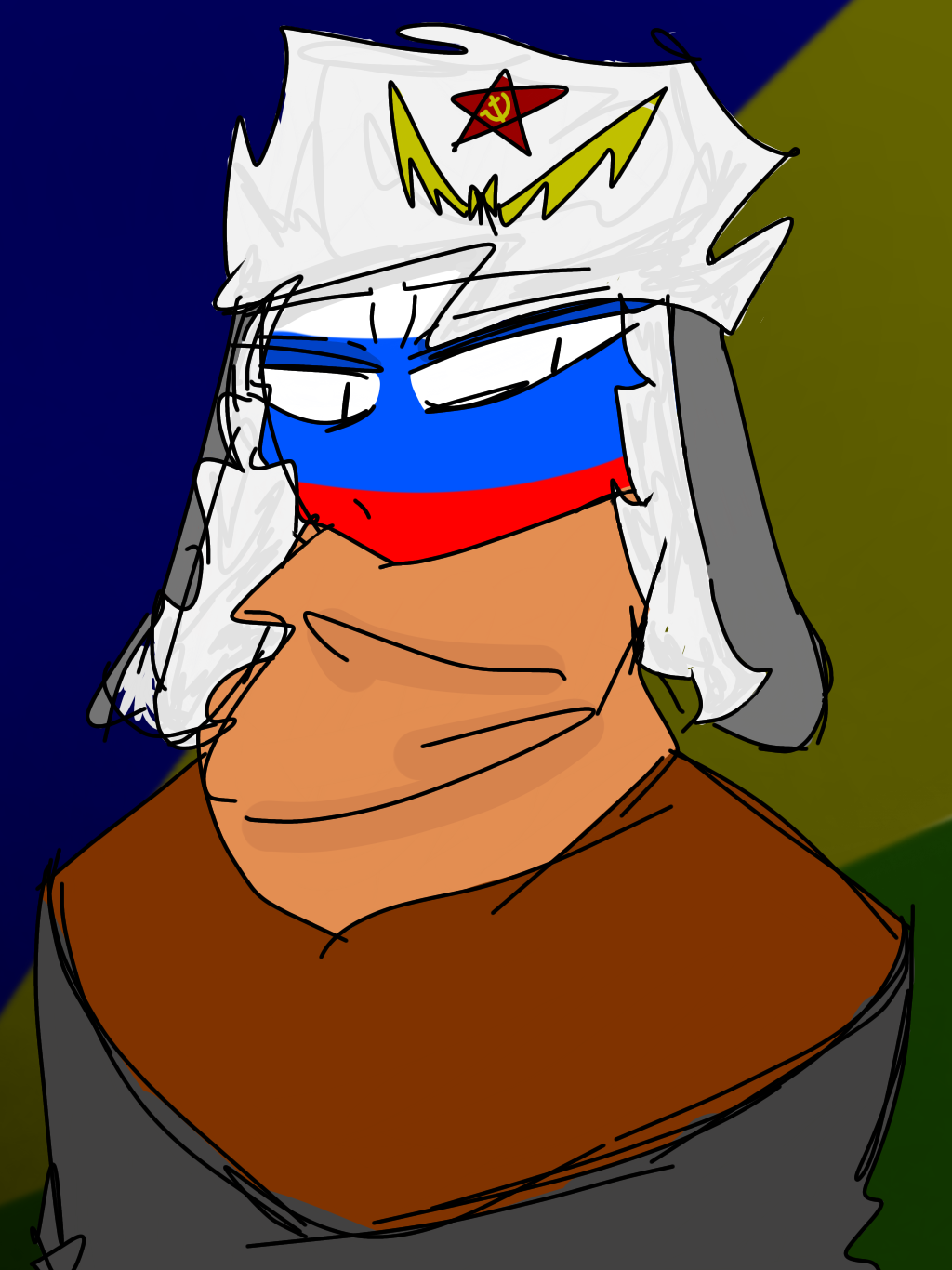 Countryhumans-Rússia - ibisPaint