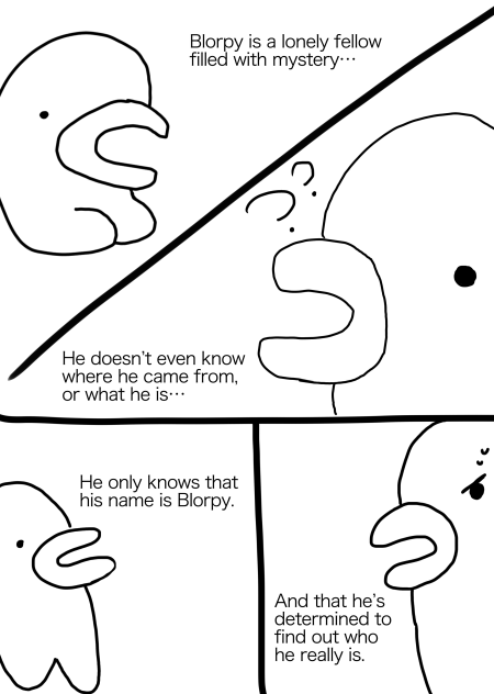Blorpy Mini comic 1 - ibisPaint