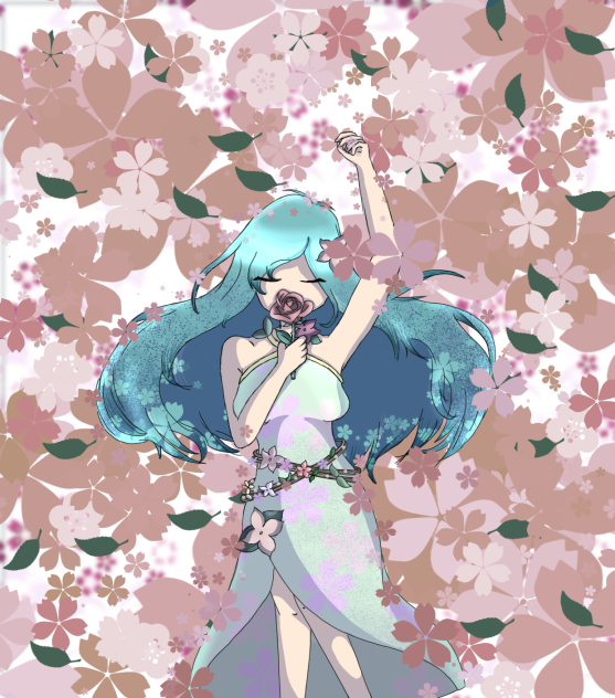 I Draw My Made-Up Character! - ibisPaint