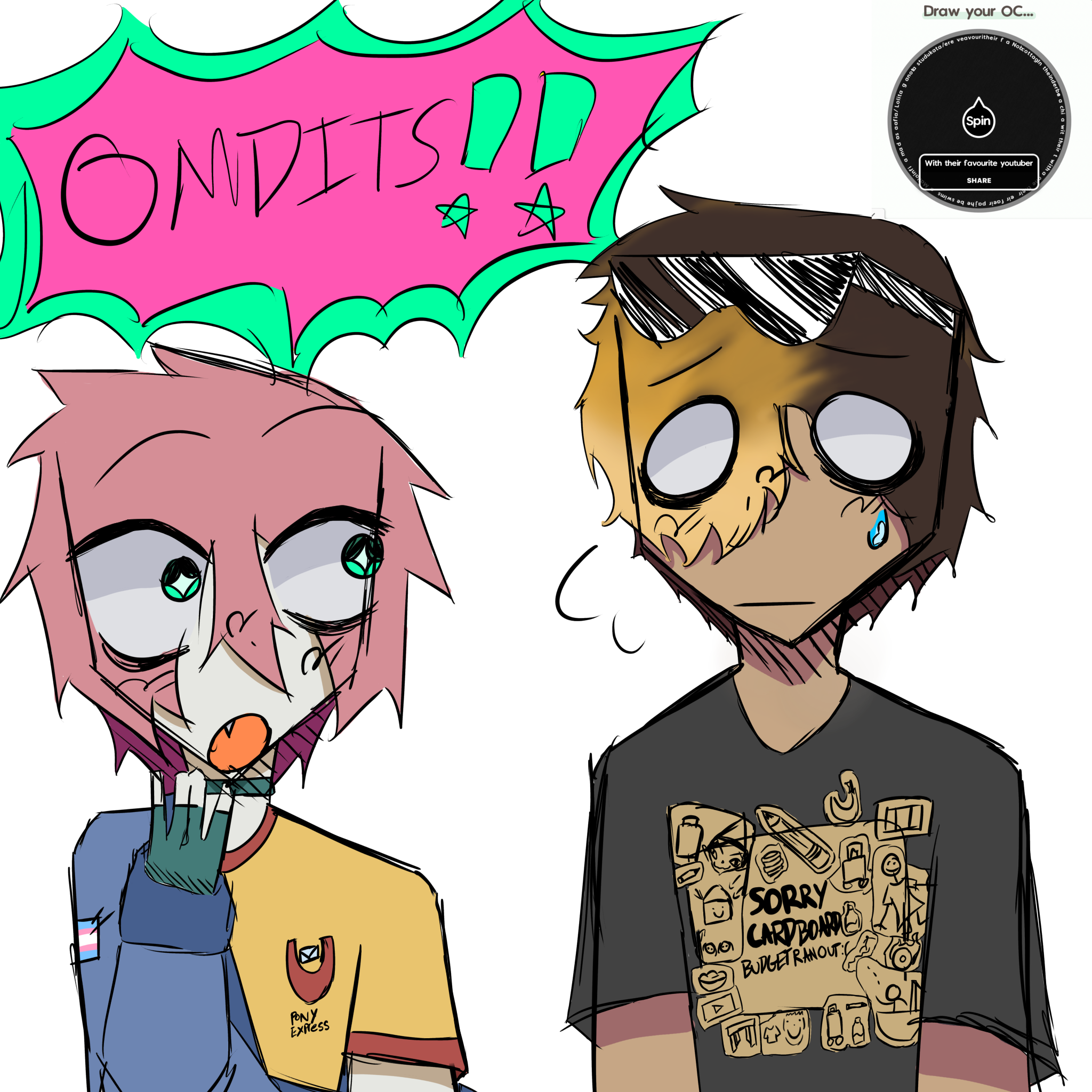 Draw OC wheel thing - ibisPaint