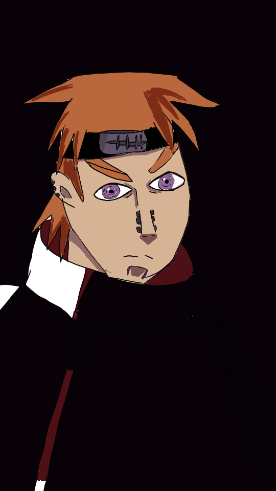 Pain fan art of naruto shipuuden - ibisPaint