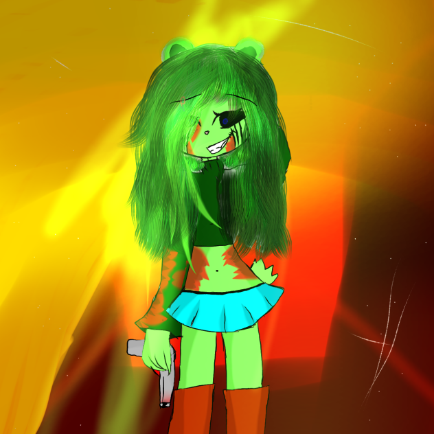 flippy artista mi mejor amiga - ibisPaint