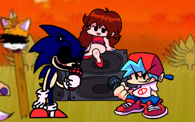 FNF Sonic.Exe - ibisPaint