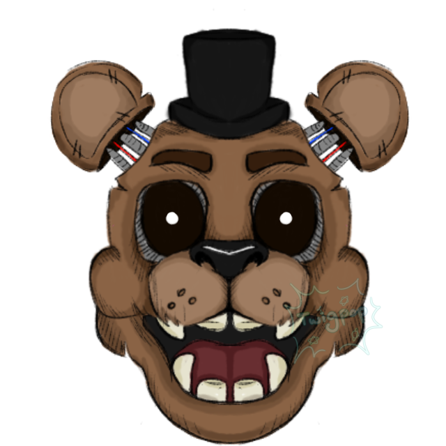Scary Freddy Fazbear - ibisPaint