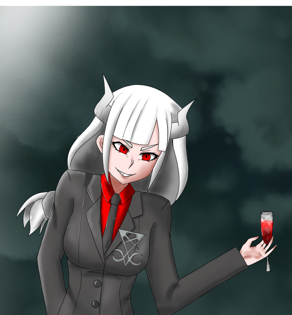 Lucifer Helltaker - ibisPaint