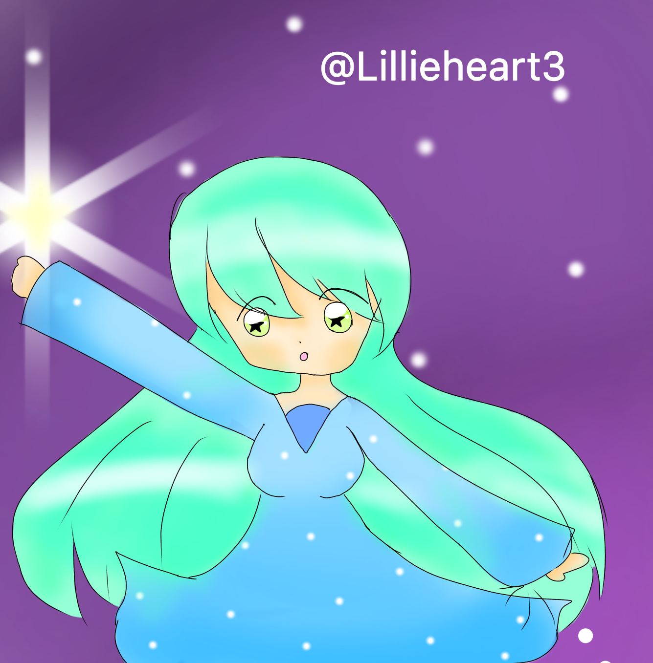 catching a star - ibisPaint