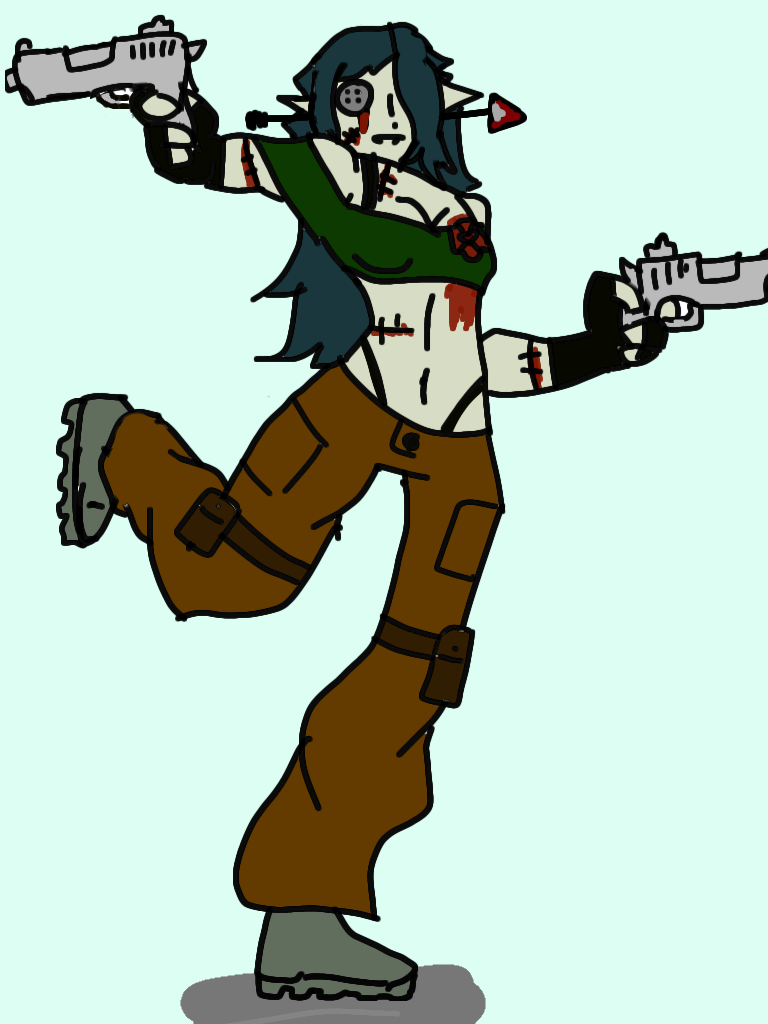 I needa learn to draw guns💀 - ibisPaint