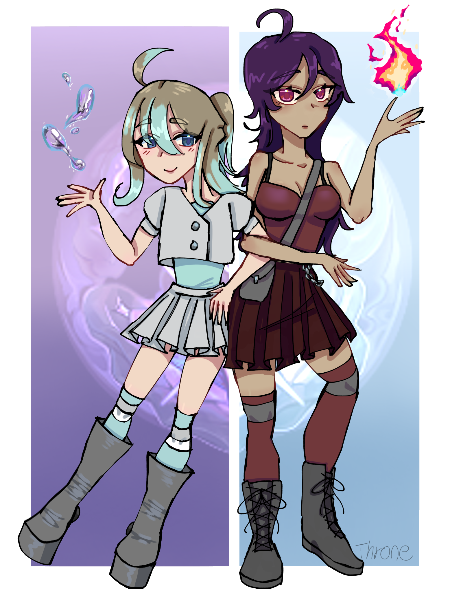 My first ever artfight attack!! - ibisPaint