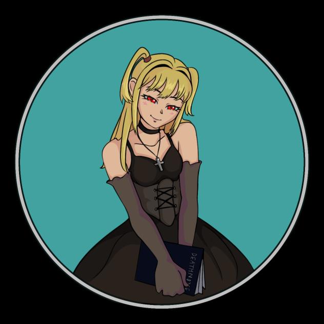 misa amane sticker pin idea - ibisPaint