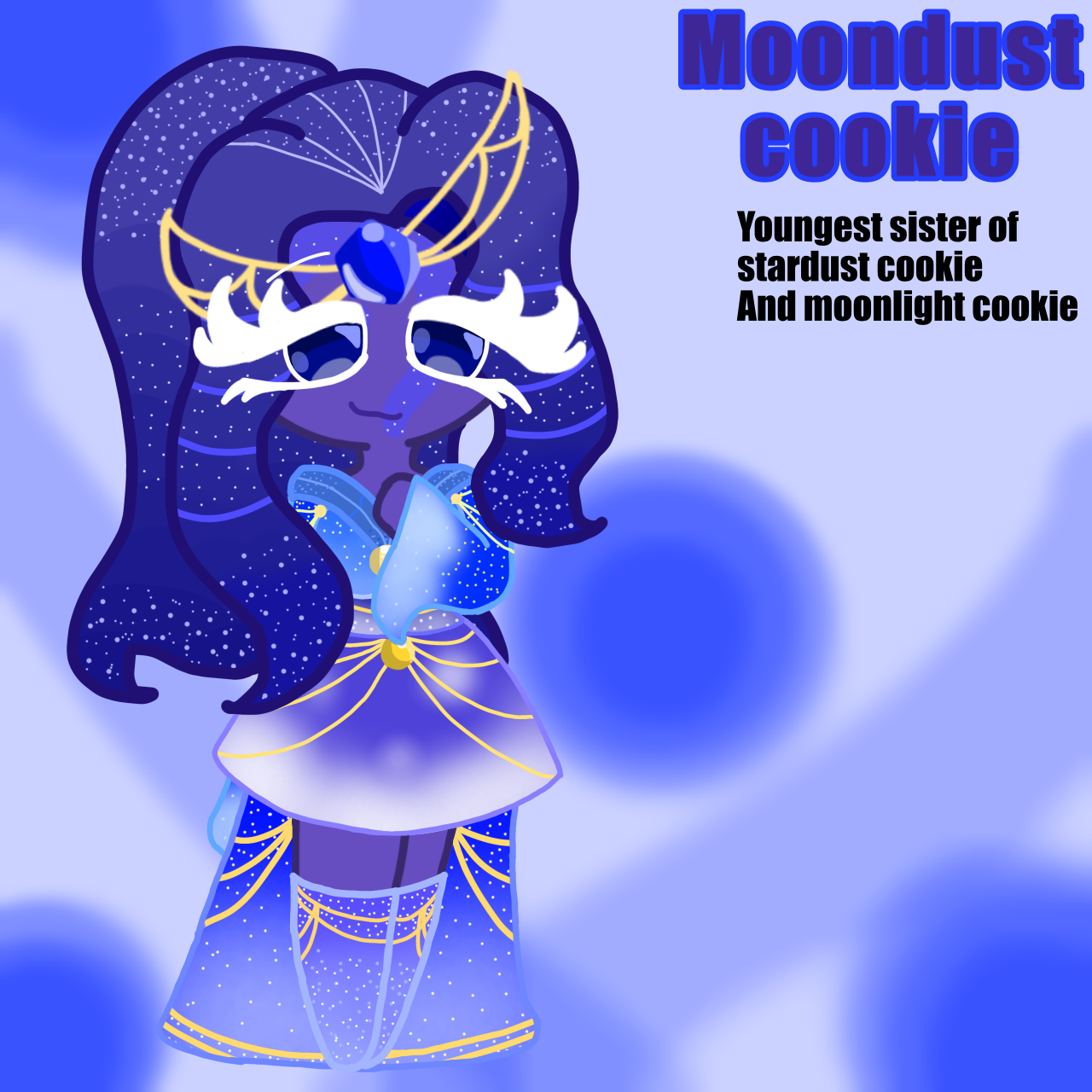 Meet Moondust cookie - ibisPaint