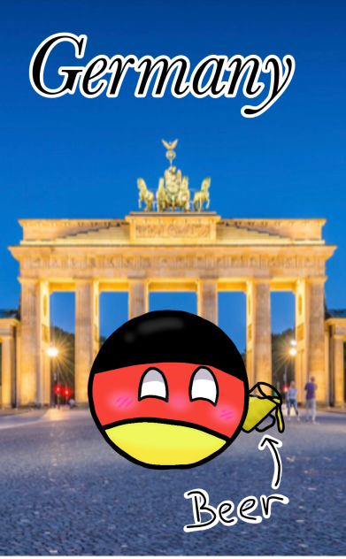 Germany country ball - ibisPaint