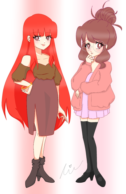 Asuka and Suki - ibisPaint