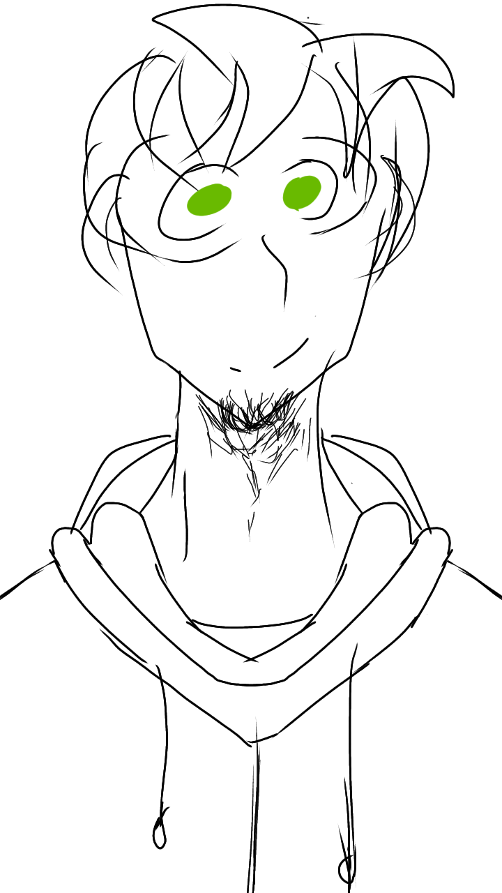 A guy in a hoodie - ibisPaint