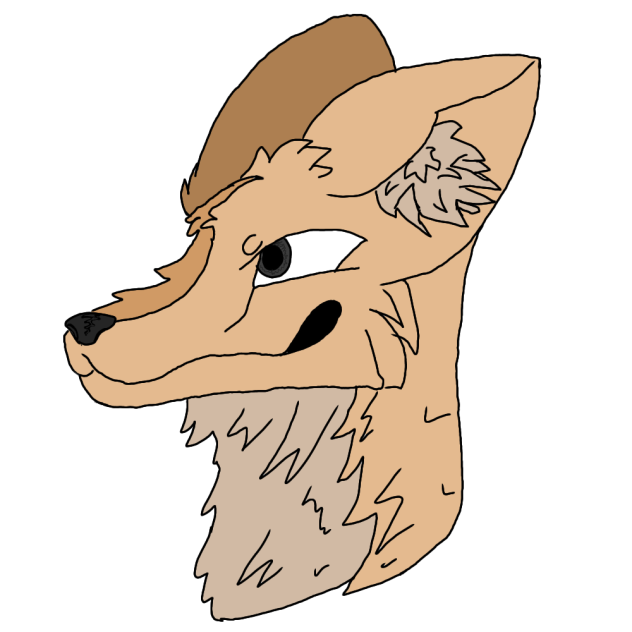 less detailed fennec fox - ibisPaint