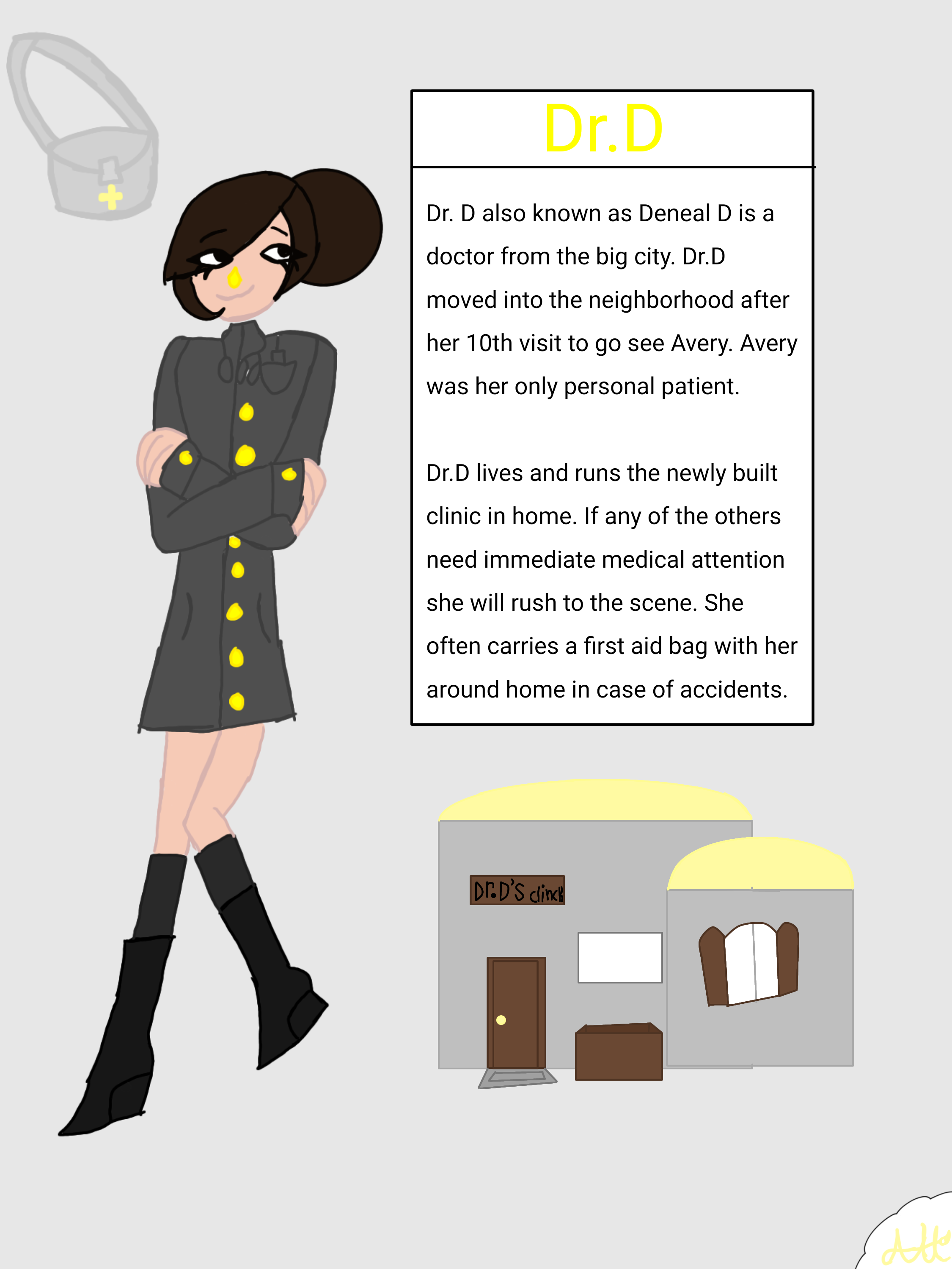 Dr. Deneal D - ibisPaint