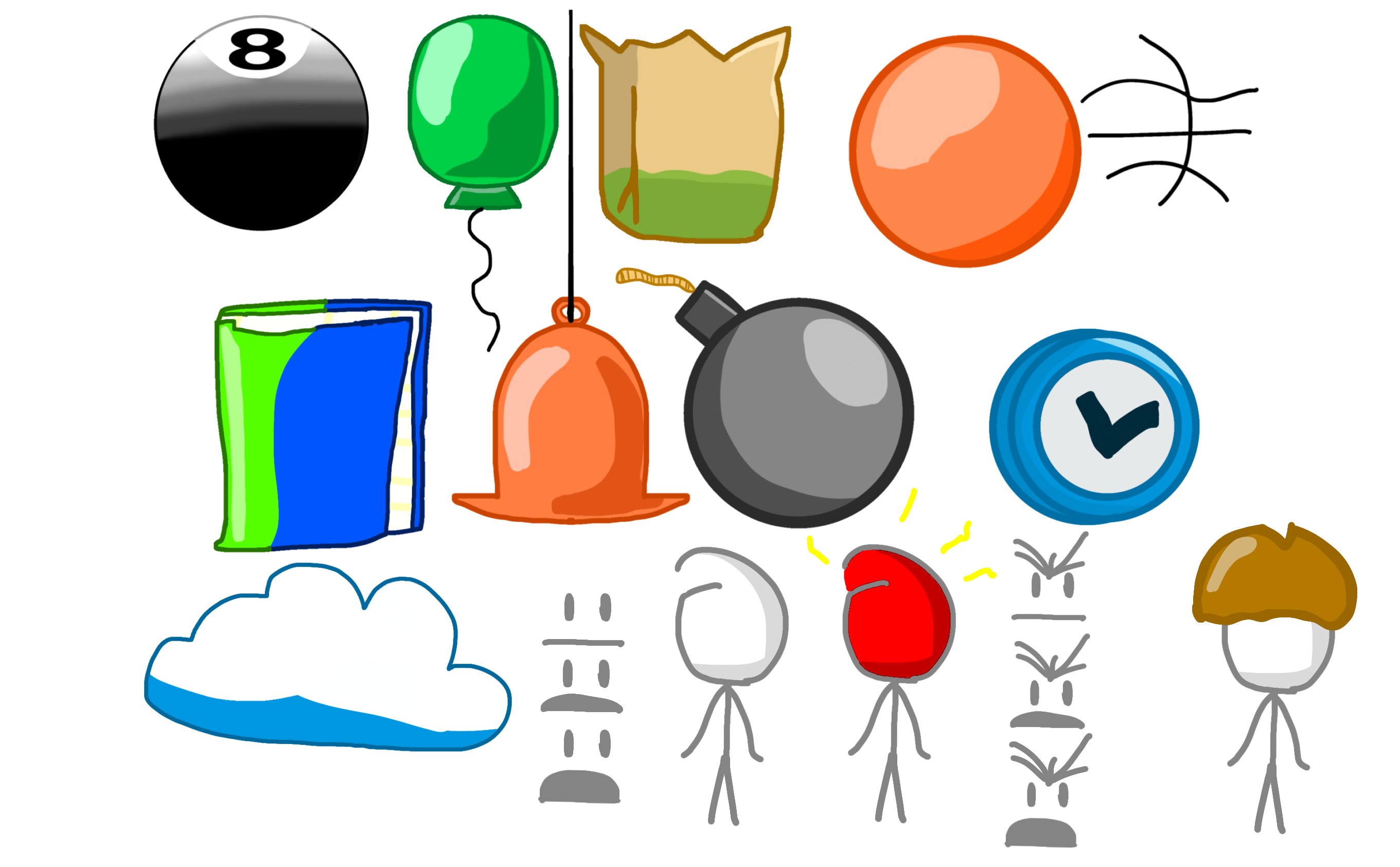 Bfdi my assets part 4 - ibisPaint