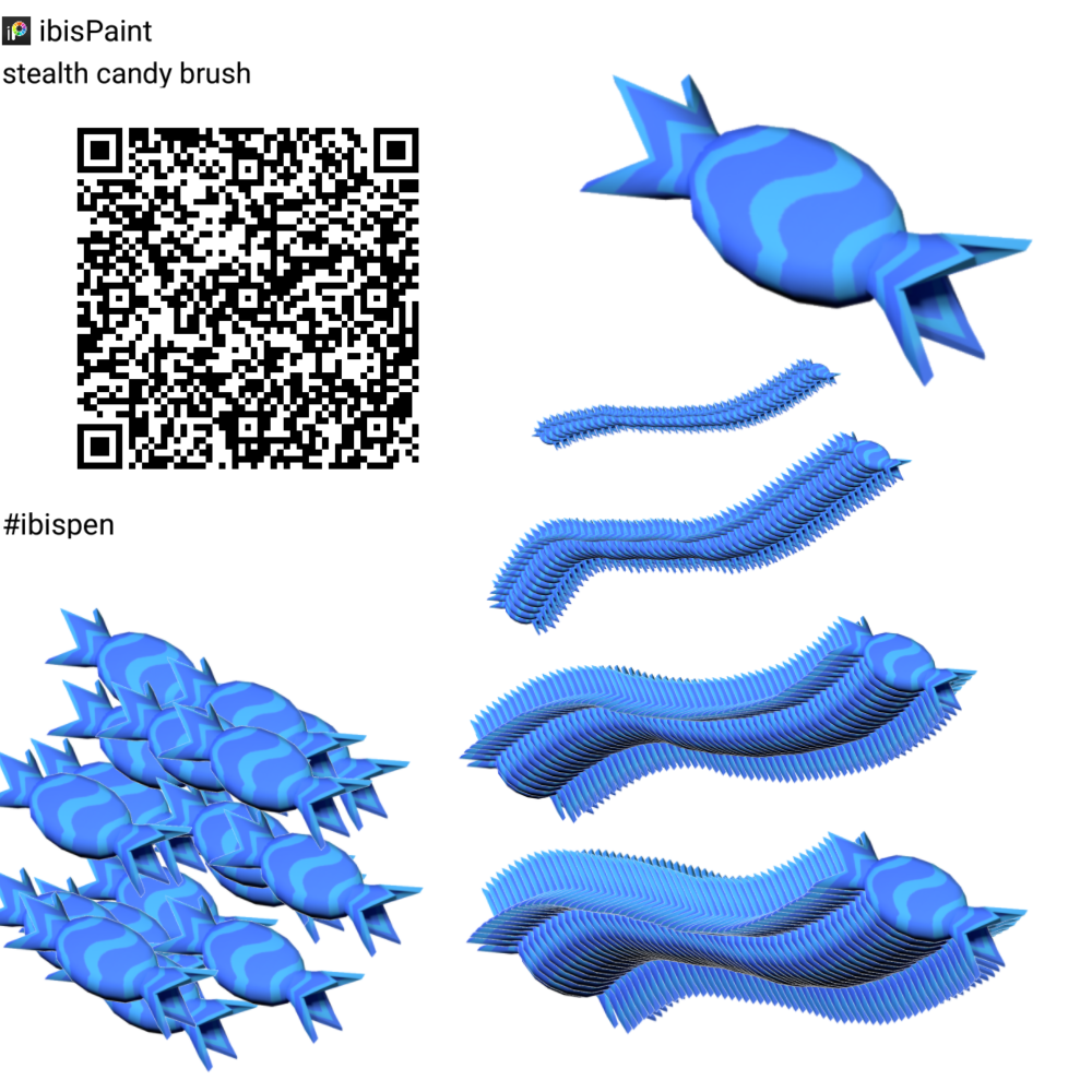 stealth candy brush - ibisPaint