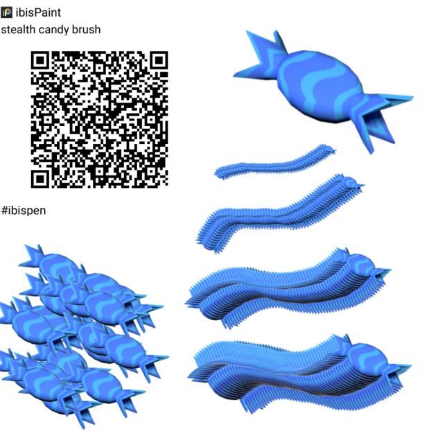 stealth candy brush - ibisPaint