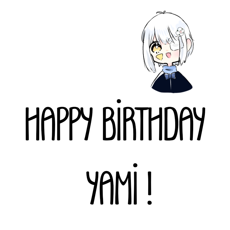 Happy birthday Yami !🎉🎂🎁 - ibisPaint