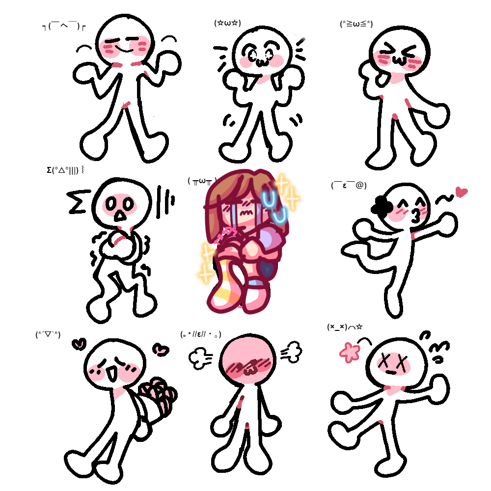 people emoticon colarp - ibisPaint