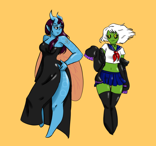 unnamed aliens - ibisPaint