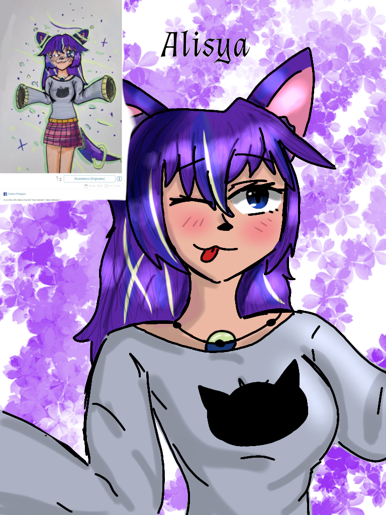 voilà ton personnage sur AVENTURIA 💖 - ibisPaint