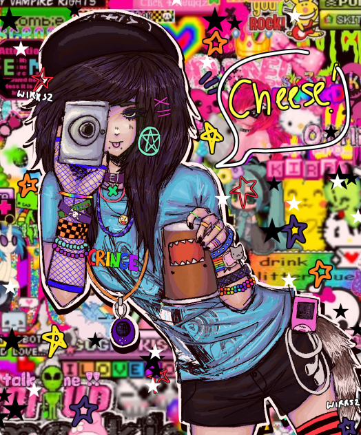 I know this pretty scene girl - ibisPaint