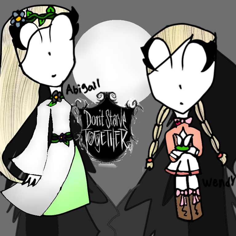 wendy and abigail (dont starve together) - ibisPaint