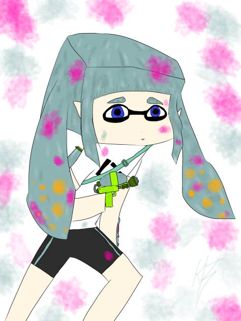 Blocky inkling - ibisPaint