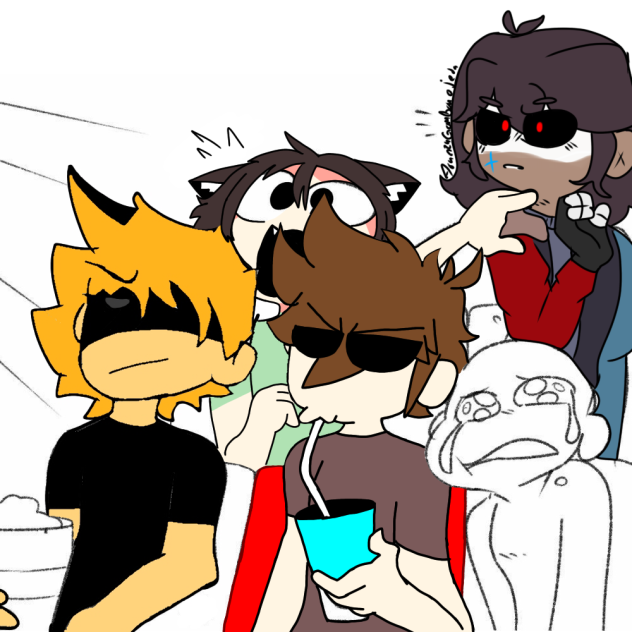 horror movie collab - ibisPaint