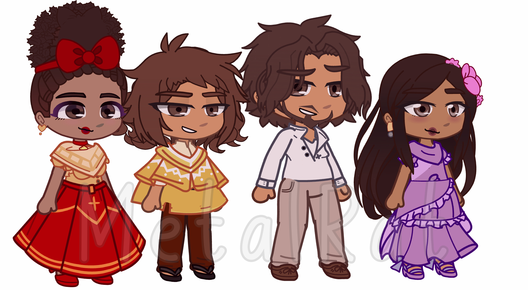 My Encanto Characters In Gacha Club - ibisPaint