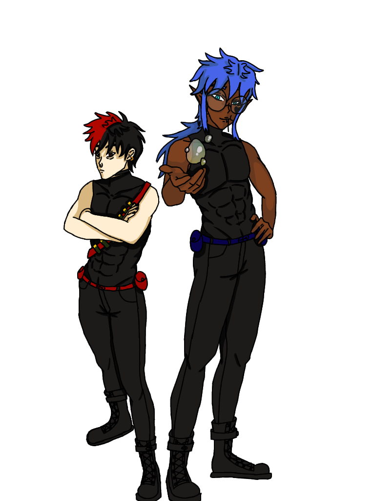 Arliam In Their Assassin Outfits - ibisPaint