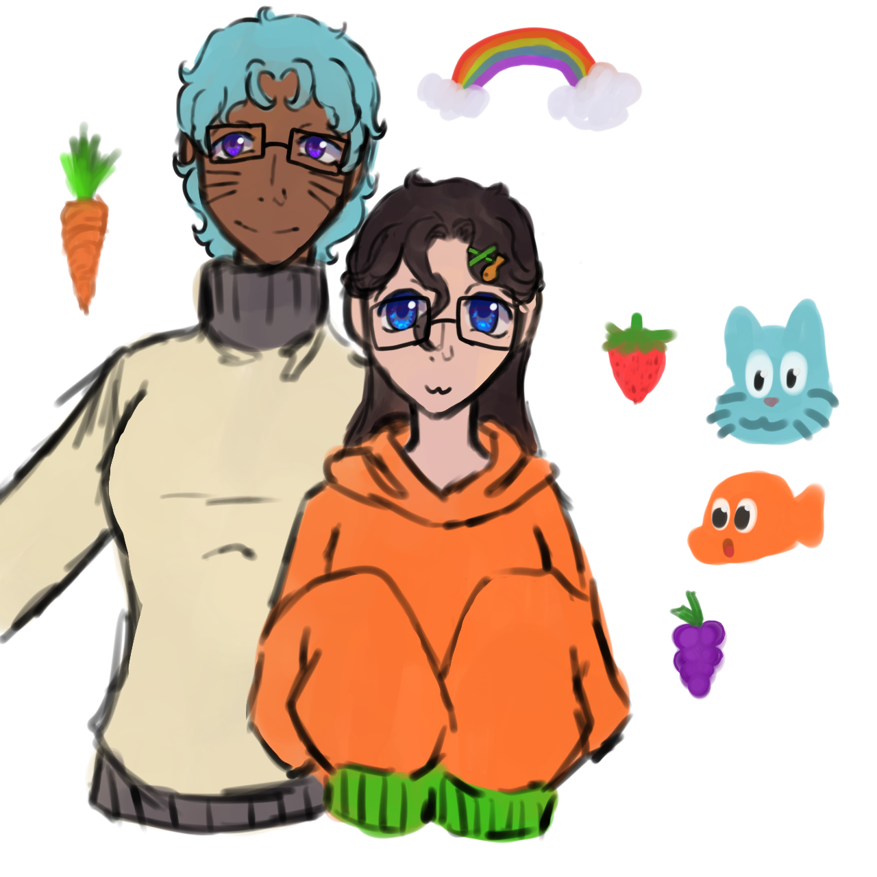 Me and my vampire daddy alpha - ibisPaint