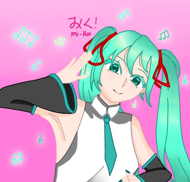 Hatsune Miku - ibisPaint