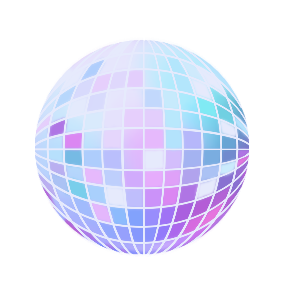 Disco ball - ibisPaint