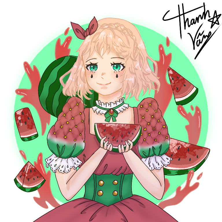 Watermelon 🍉 - ibisPaint