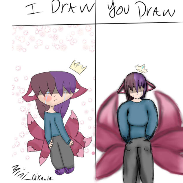 I draw you draw challenge - ibisPaint
