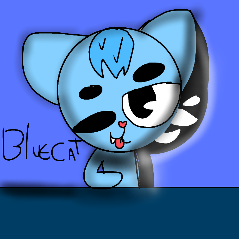 bluecat - ibisPaint